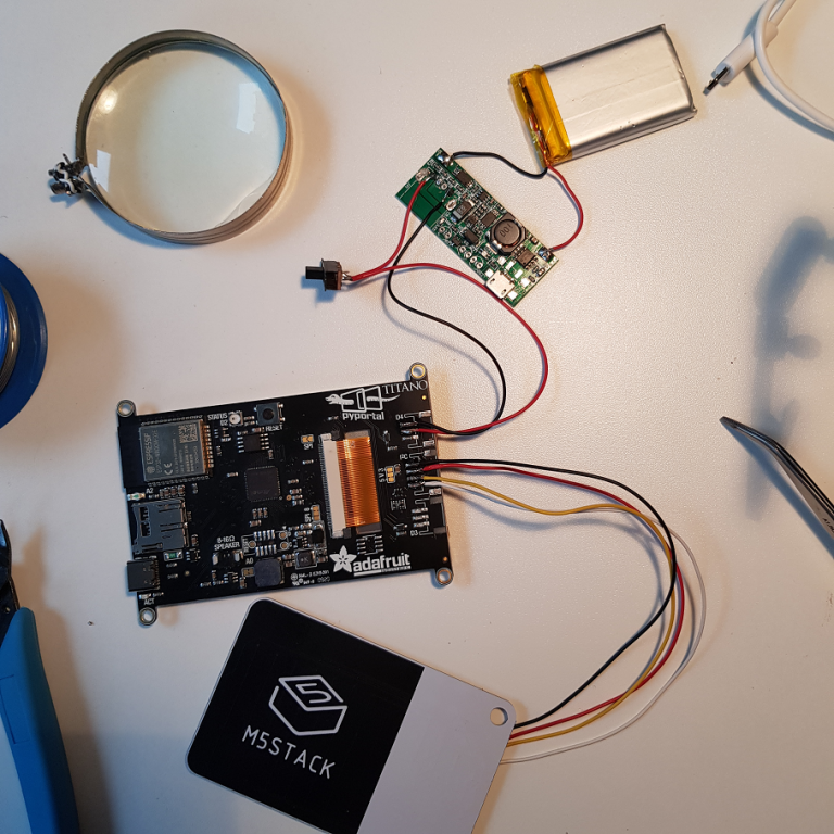 PortablePy: The clamshell micropython computer. | ramin assadollahi